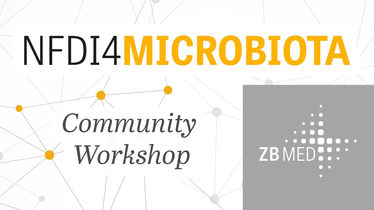 NFDI4MICROBIOTA Workshop - YouTube