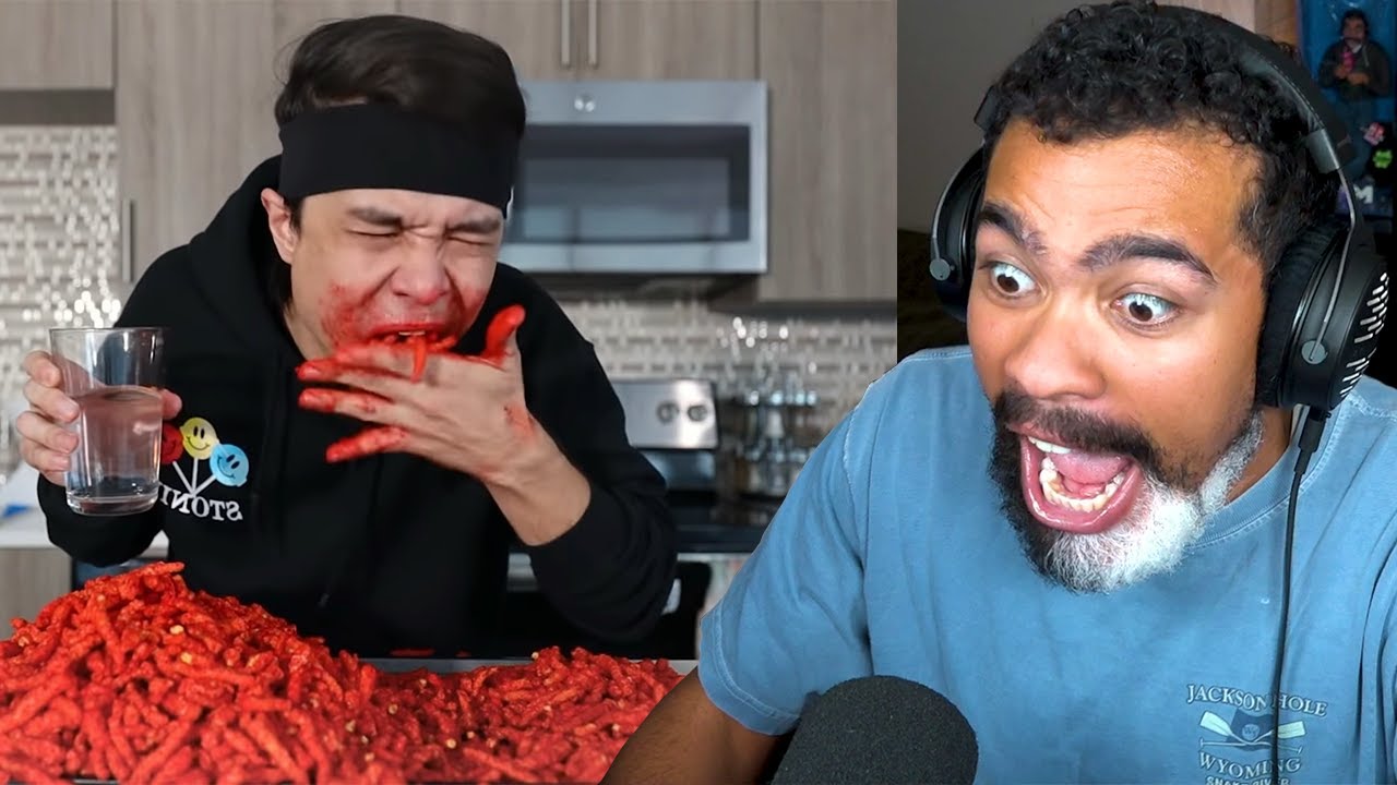 The 10,000 Hot Cheetos Challenge... - YouTube