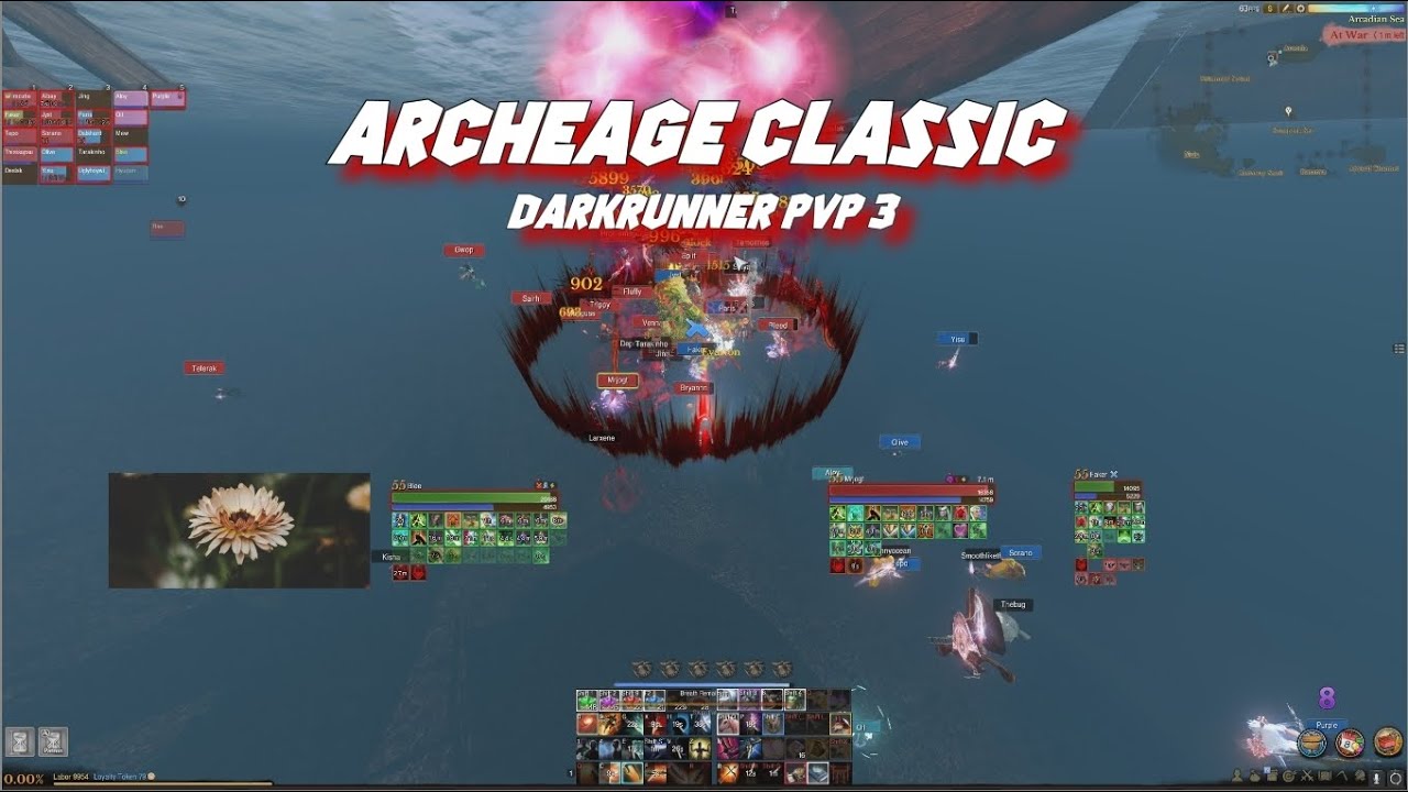 Archeage Classic Darkrunner PvP 3 | Heating Up - YouTube