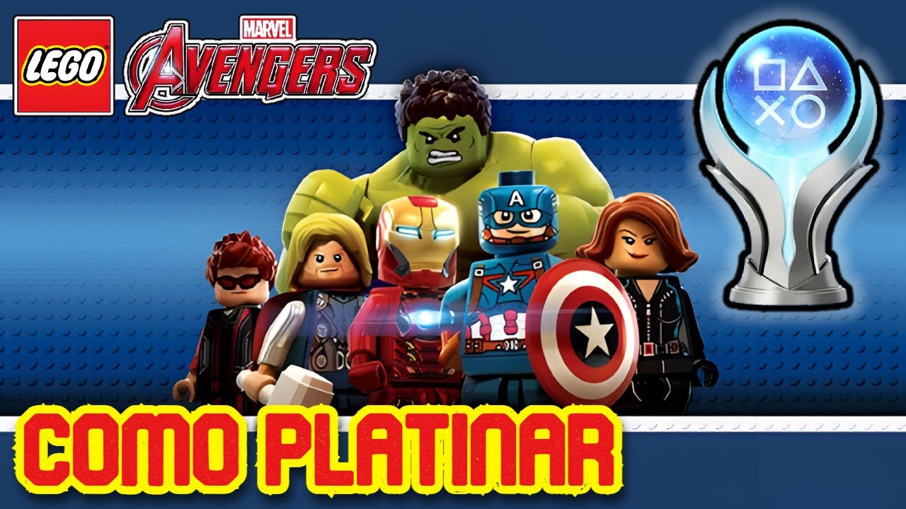 Guia de Platina - LEGO Marvel Avengers | TODOS OS TROFÉUS DO JOGO BASE ...