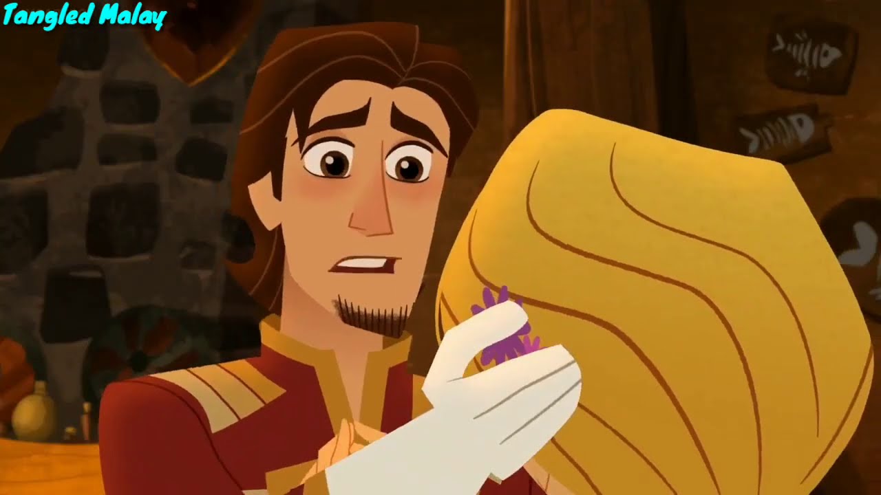 Rapunzel Tangled Adventure Once a Handmaiden Clip (Malay) Part 6 (END ...