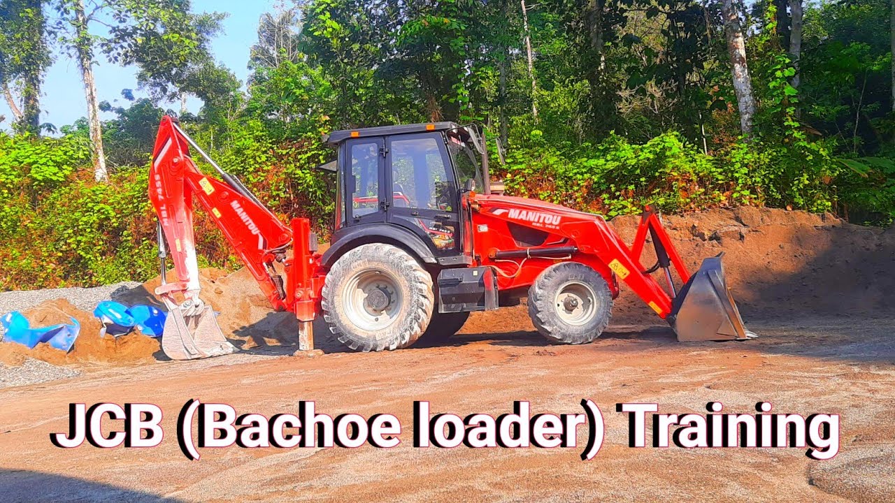 JCB training Bachoe loader || How to operate JCB Bachoe loader in Hindi ...