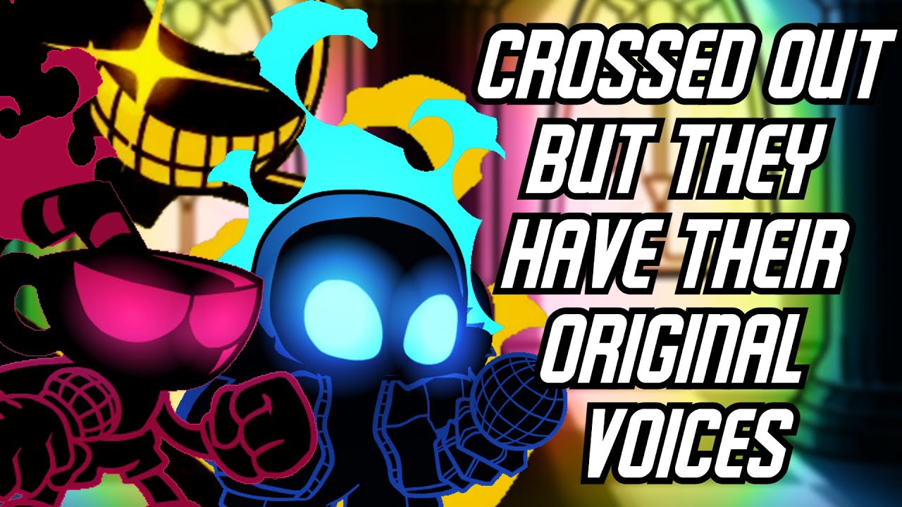FNF Crossed Out but they have their original voices - YouTube