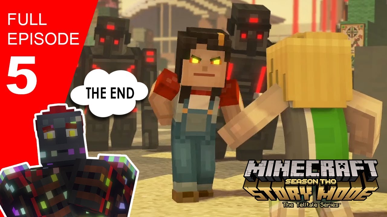 Minecraft Story Mode Season 2 FULL EPISODE 5 Gameplay Walkthrough | THE ...