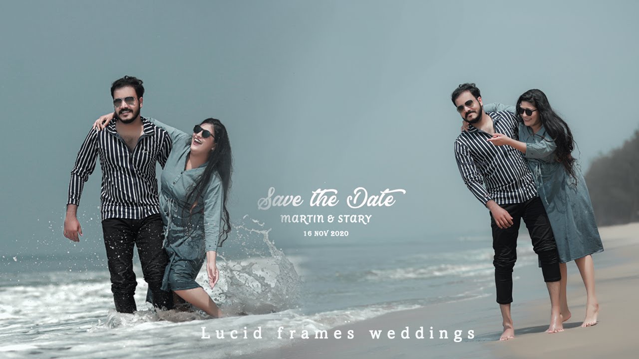 Kerala best save The Date | MARTIN & STARY | LUCID FRAMES WEDDINGS - YouTube