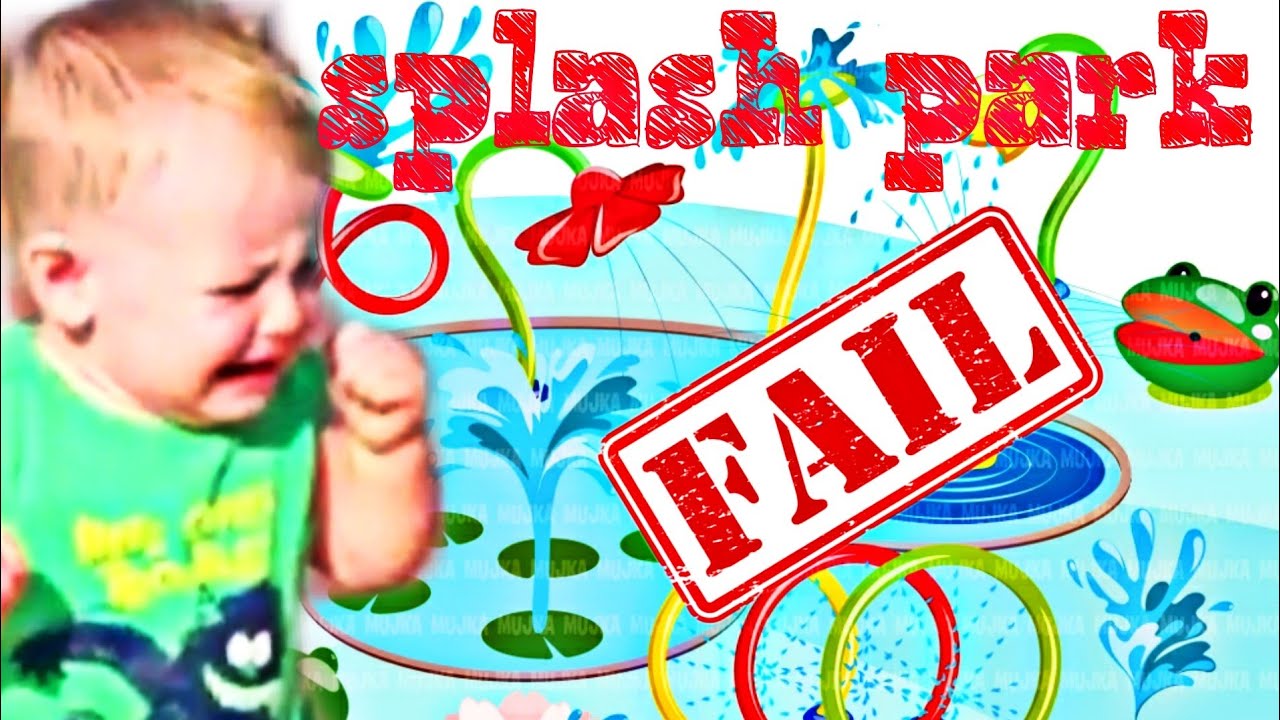 Splash Park FAIL - YouTube