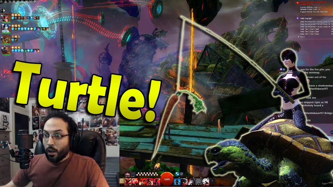 VB Receives a Turtle! | Checking out T1 Fractals 13-15! (Guild Wars 2 ...