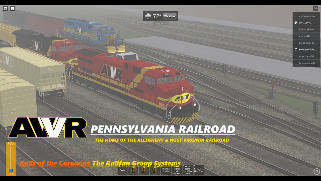 Allegheny & West Virginia Railroad AWVR Commercial 4 - YouTube