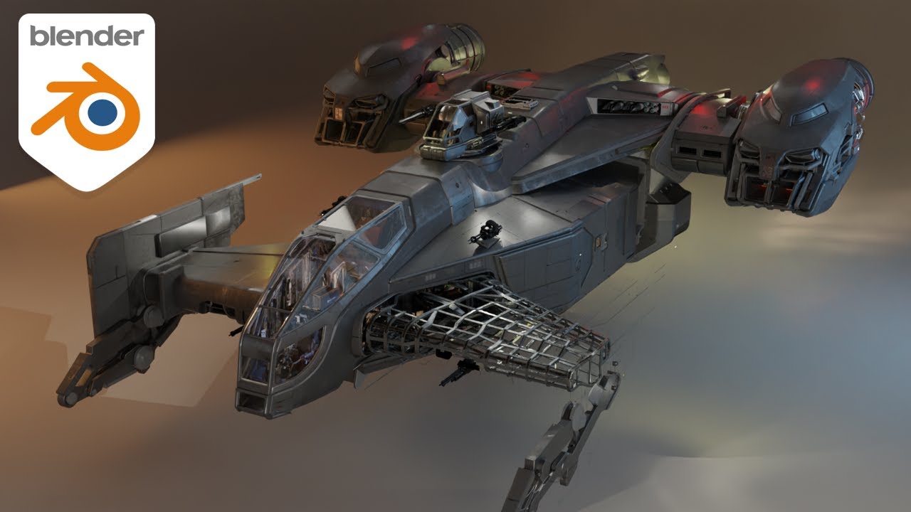 Blender - Breaking down Star Citizen models - YouTube
