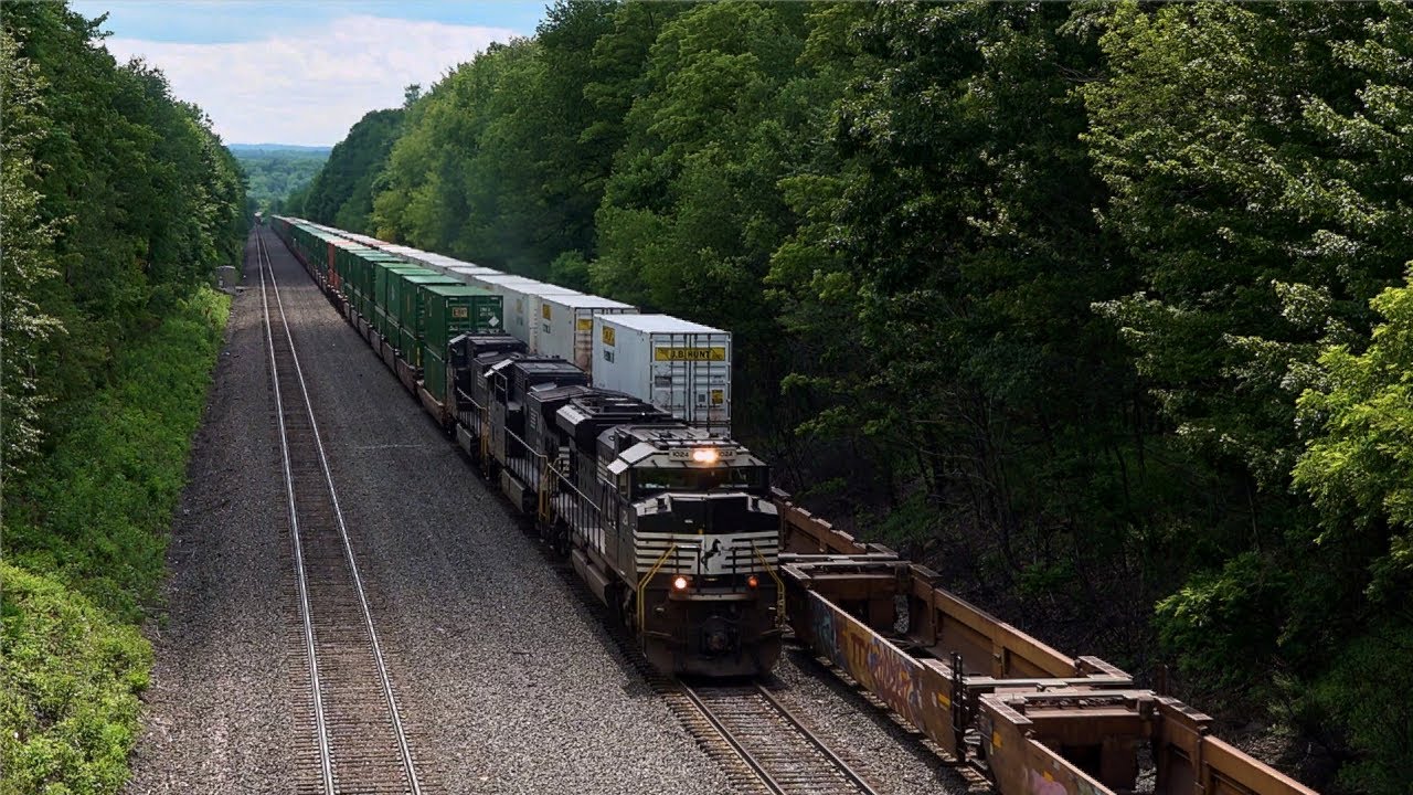 2021 "Welcome Back" Trip to NS Pittsburgh Line - Selected Train Action ...