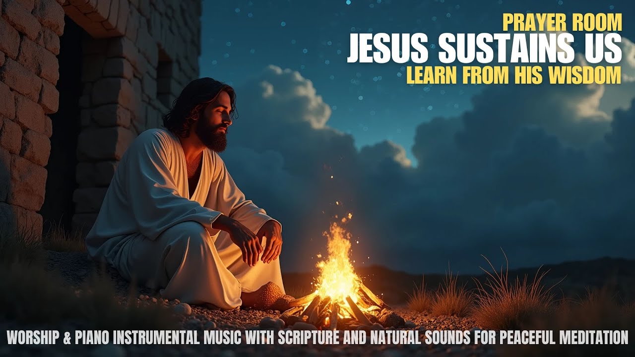 Jesus Sustains Us | Christian Instrumental Music | Calm Worship ...
