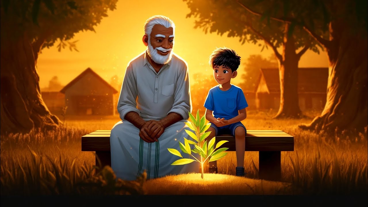 "Grandpa’s Little Tree 🌳 | A Heartwarming Story on Growth & Success ...