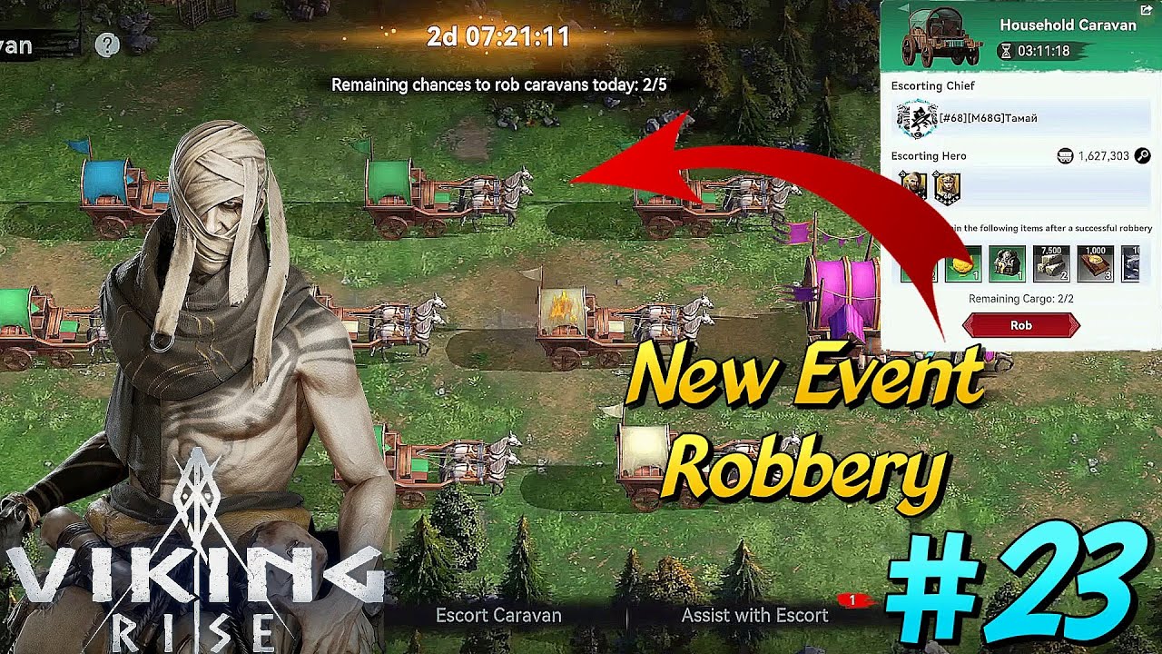 VIKING RISE NEW EVENT ROB | VIKING RISE | VIKING RISE GAMEPLAY HINDI P ...