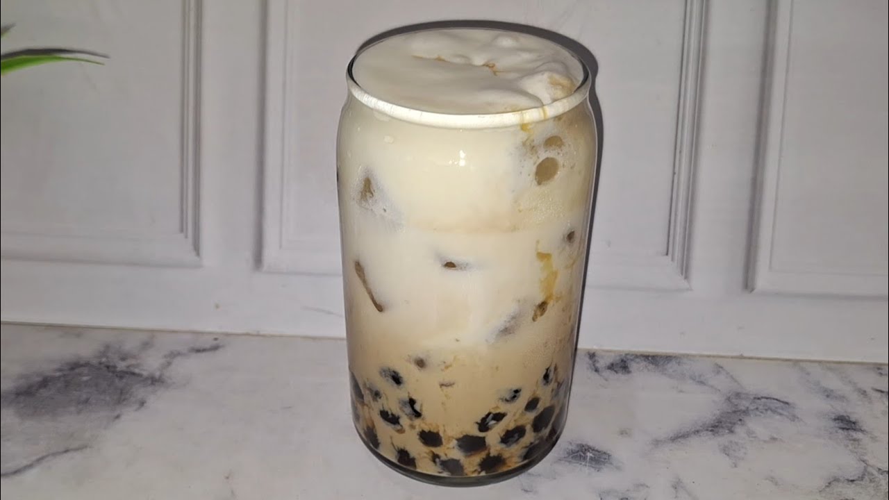 gak usah jauh² ke mall bikin di rumah aja‼️ cara bikin es boba ...