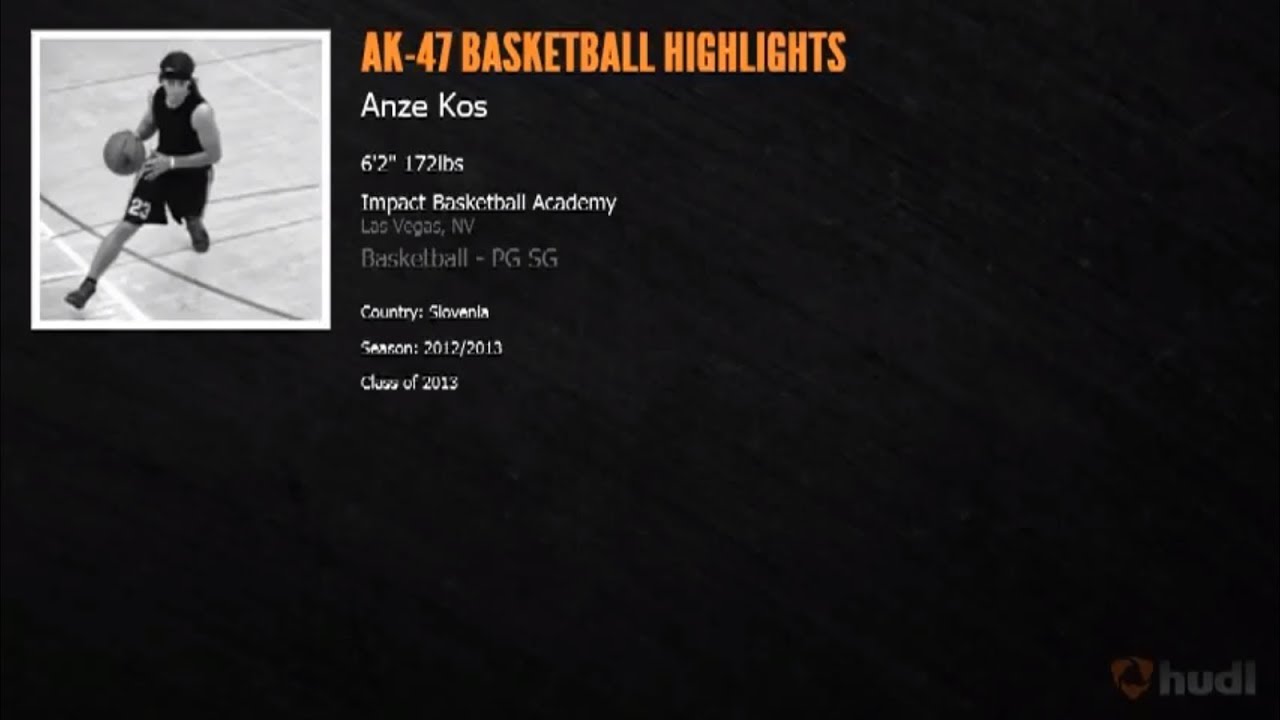 Anze Kos 2012/2013 Basketball Mixtape - YouTube