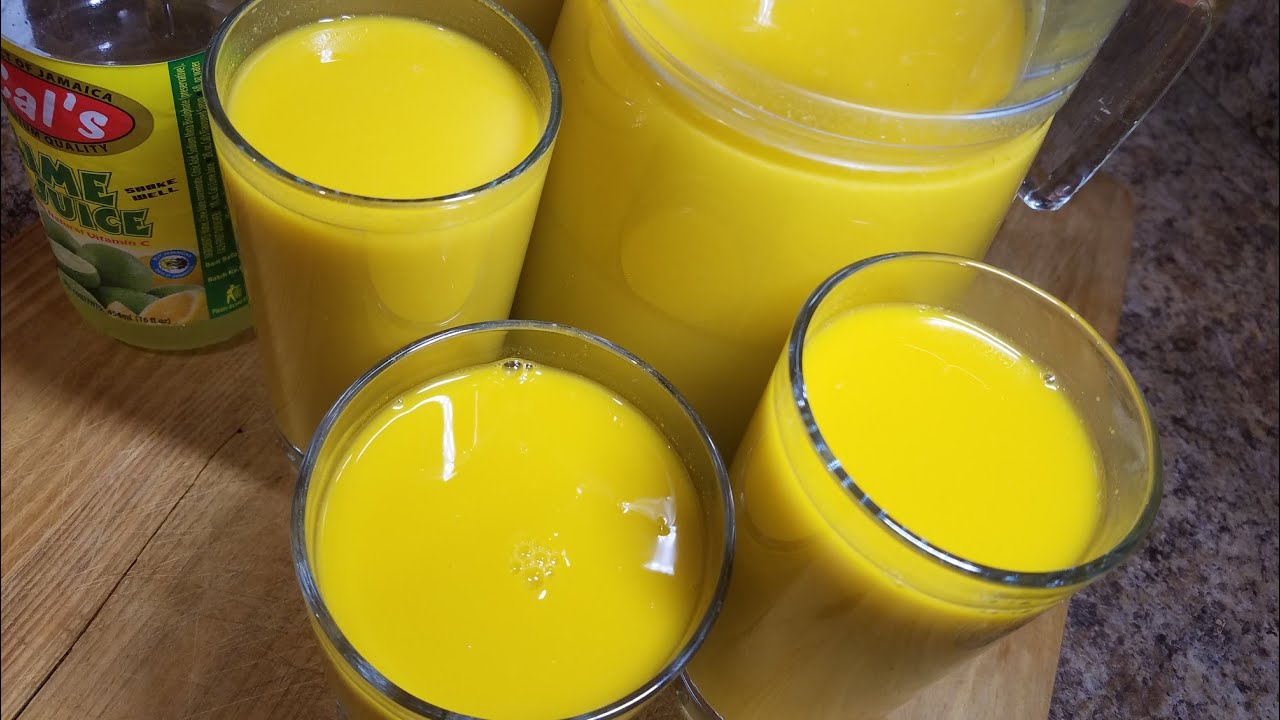 MANGO JUICE||MANGO SEASON||JAMAICAN STYLE||CALLY J'S KITCHEN||HOMESTYLE ...