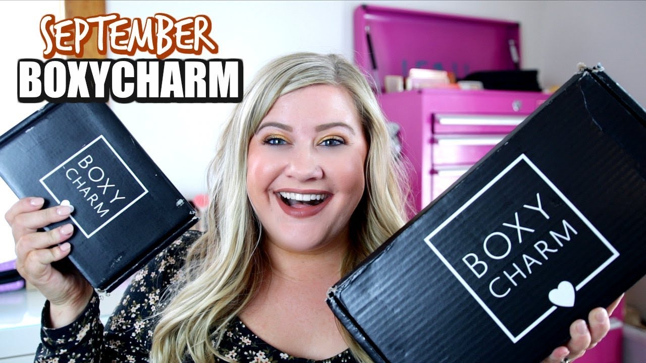 SEPTEMBER BOXYCHARM VS BOXYLUXE UNBOXING - YouTube