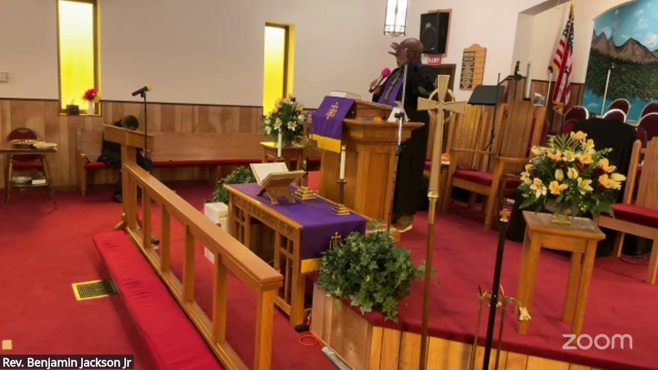 Rev. Benjamin Jackson Jr's Personal Meeting Room - YouTube