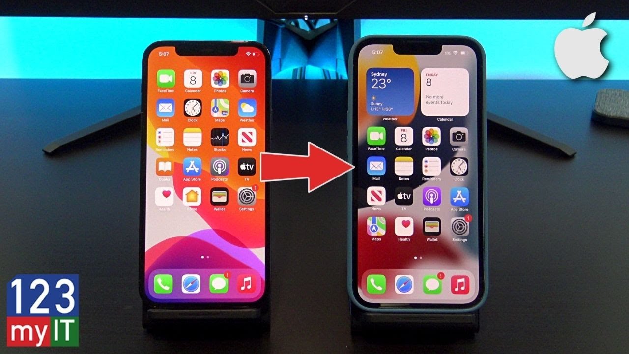 Transfer Data iPhone to iPhone 13, 13 Mini, 13 Pro & 13 Pro Max - YouTube