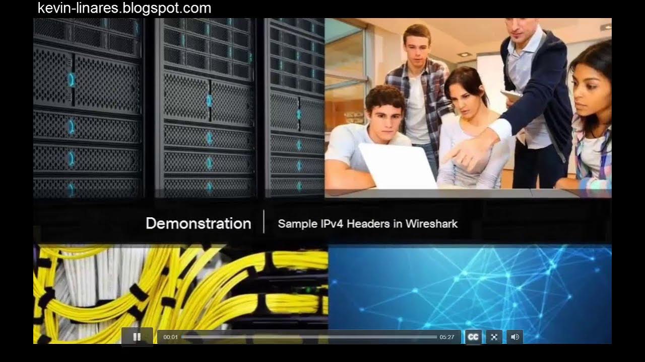 Encabezados IPv4 en Wireshark Curso Oficial CCNA V7 200-301 - YouTube