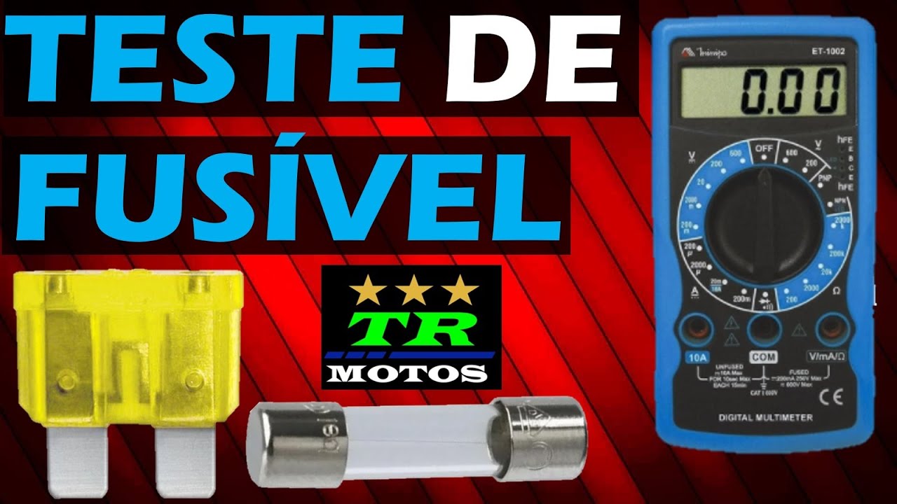 Como Testar Um Fusível Com o Multímetro - YouTube