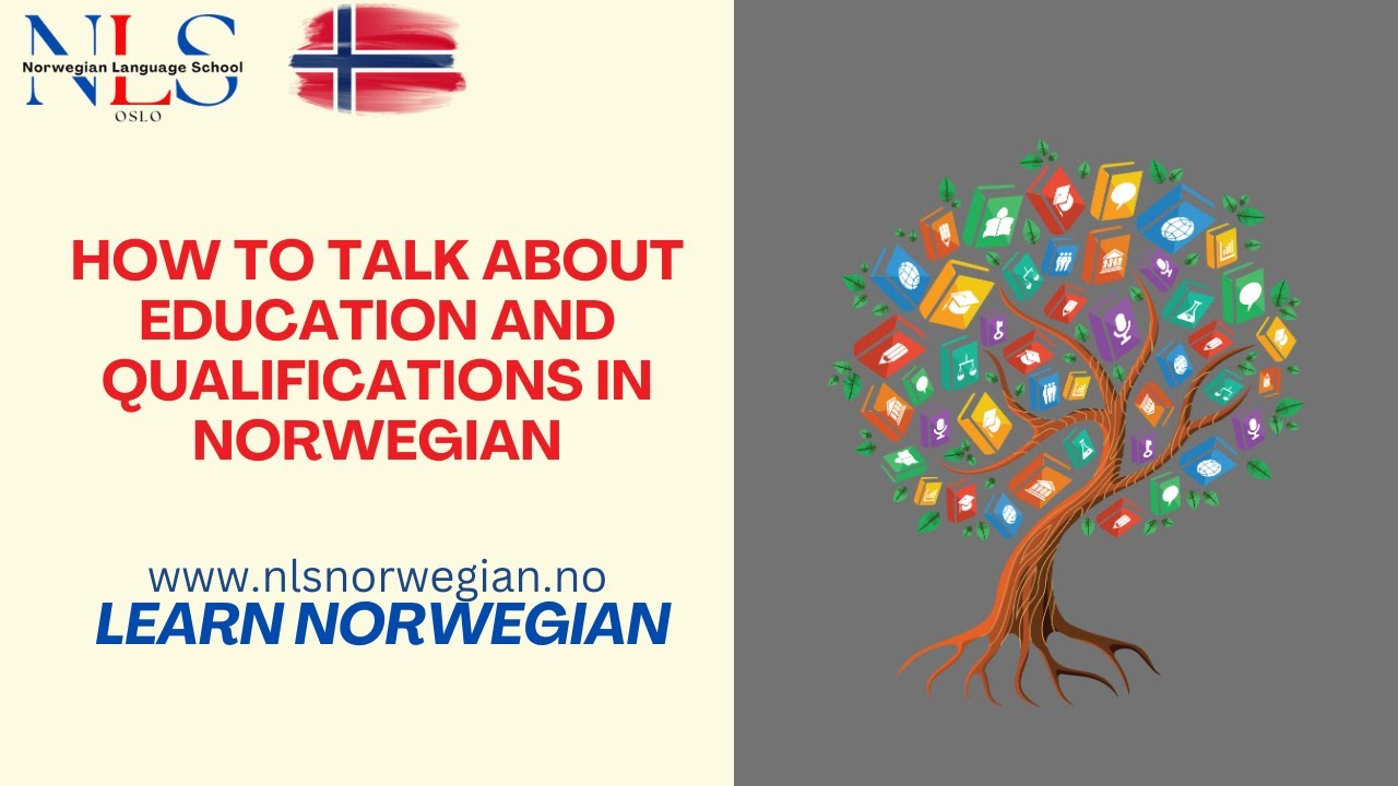 How to Talk About Education and Qualifications in Norwegian - YouTube