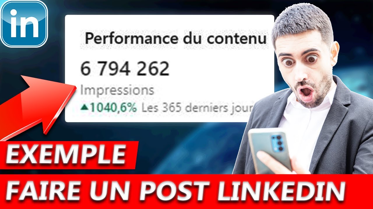 FAIRE UN POST SUR LINKEDIN EN 2025 (astuce, exemple de publication, copywriting) - YouTube