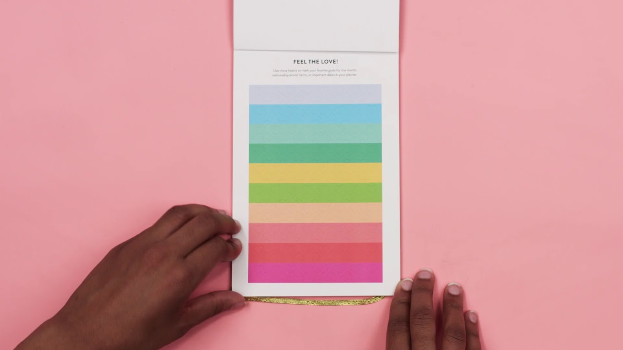 2021 Goal Setting Sticker Book Flip Through - YouTube