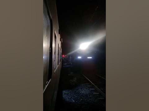 11100 Madgaon LTT Express Crossing 22113 LTT KCVL SF Exp Konkan Railway #konkanrailways#train# ...