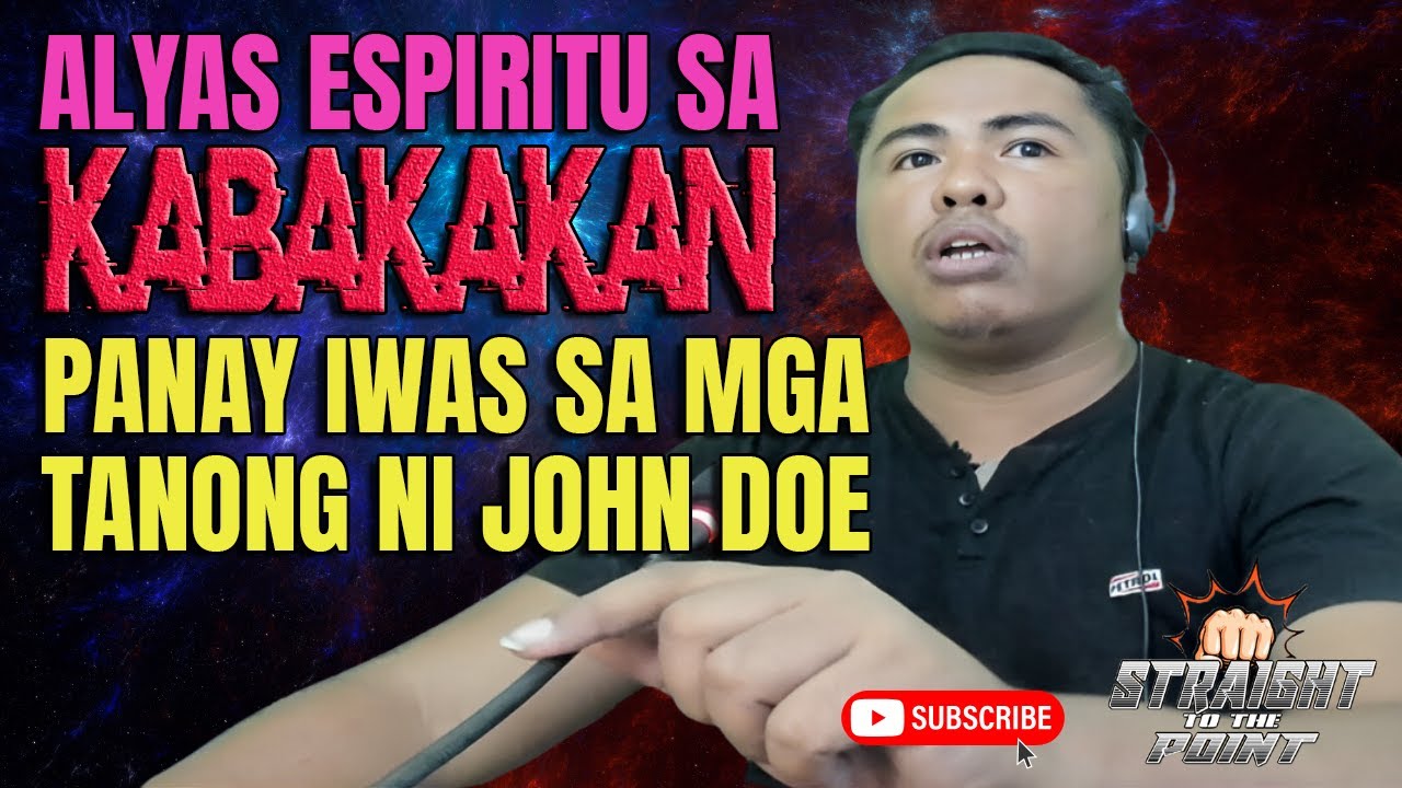 Debate Nabitin! Alyas Espiritu Sa Kabakakan Hindi Masagot ang Tanong ni John Doe - YouTube