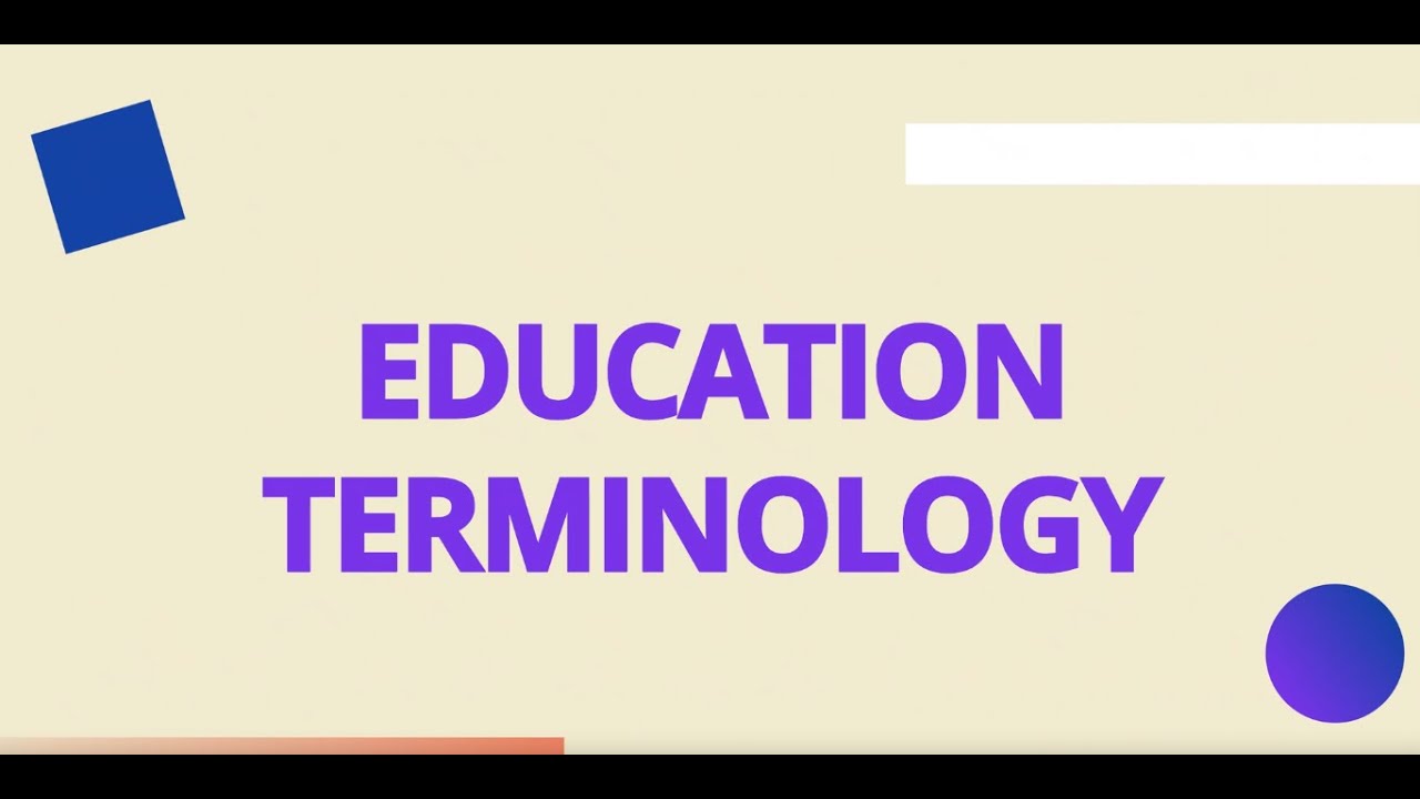 SEMI-TECHNICAL VOCABULARY - EDUCATION - YouTube