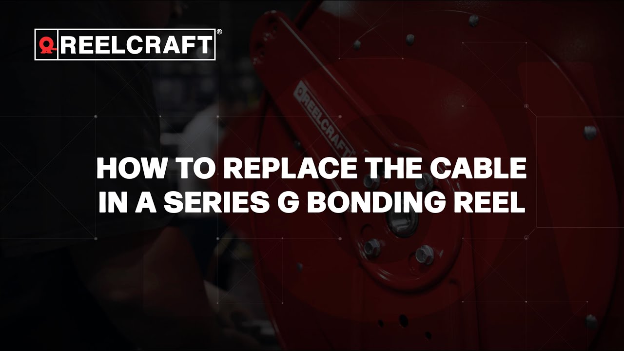 How To Replace The Cable On A Series G Bonding Reel - YouTube