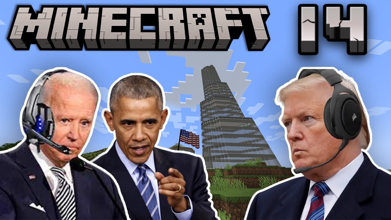 US Presidents Play Minecraft 14 - YouTube