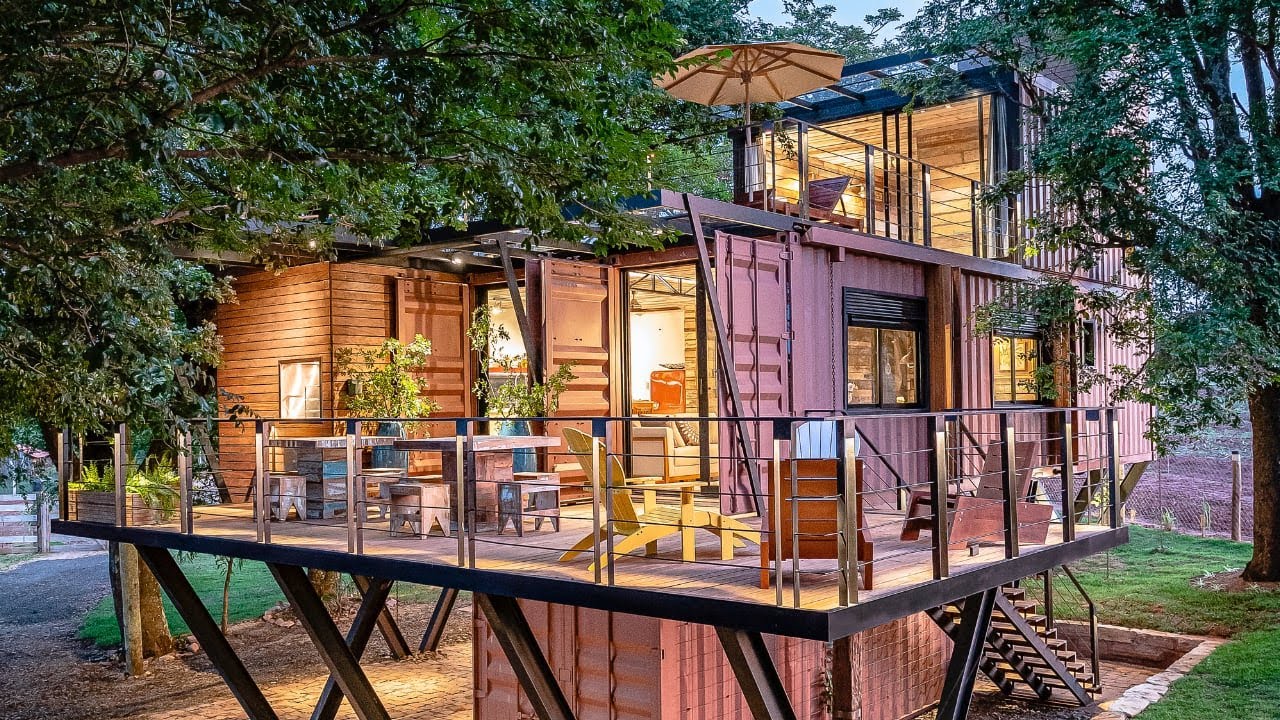 AMAZING Shipping Container Home - MUST WATCH (0031) - YouTube