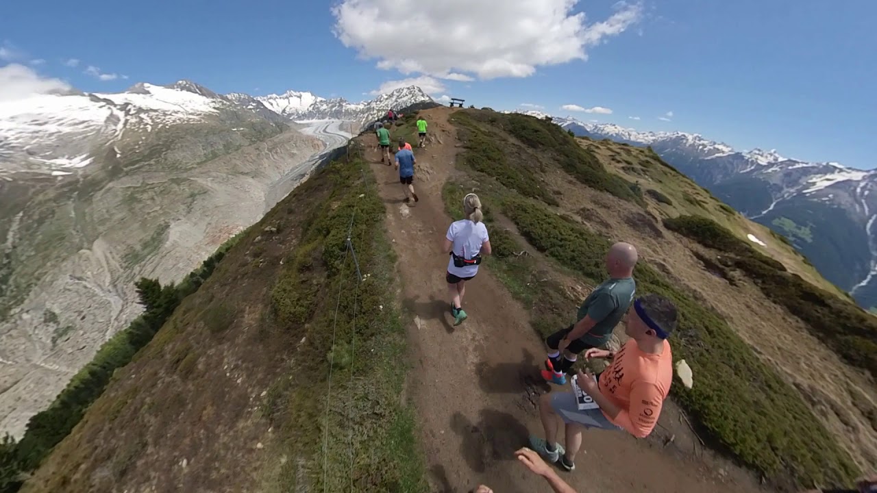 Aletsch halbmarathon 2019 - Hanna & Olivier G. - YouTube
