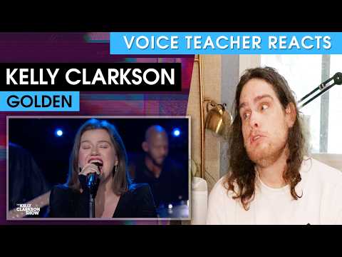 Voice Teacher Analyzes Golden - Kelly Clarkson