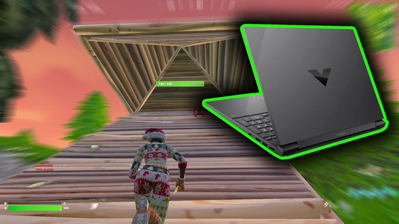 HP Victus Gaming Laptop in Fortnite OG - YouTube