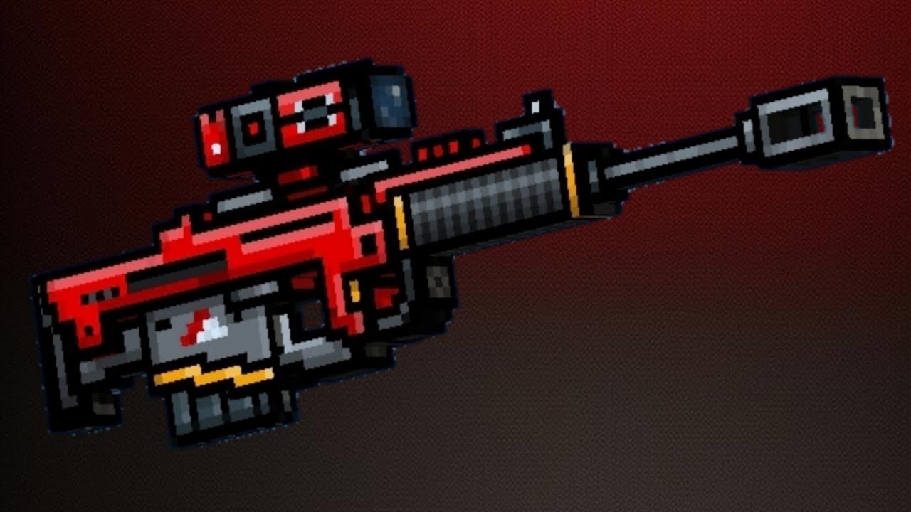 Pixel Gun 3D - Semi Auto Sniper Rifle Gameplay - YouTube