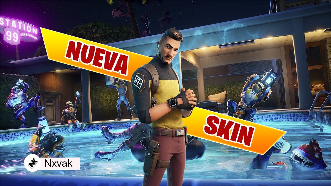 MI *NUEVA* SKIN [HUGO] FORTNITE 2 / Battle Royale - YouTube