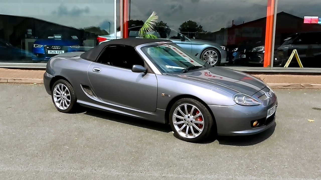 2009 MG TF 1.8 LE - Start up and full vehicle tour - YouTube