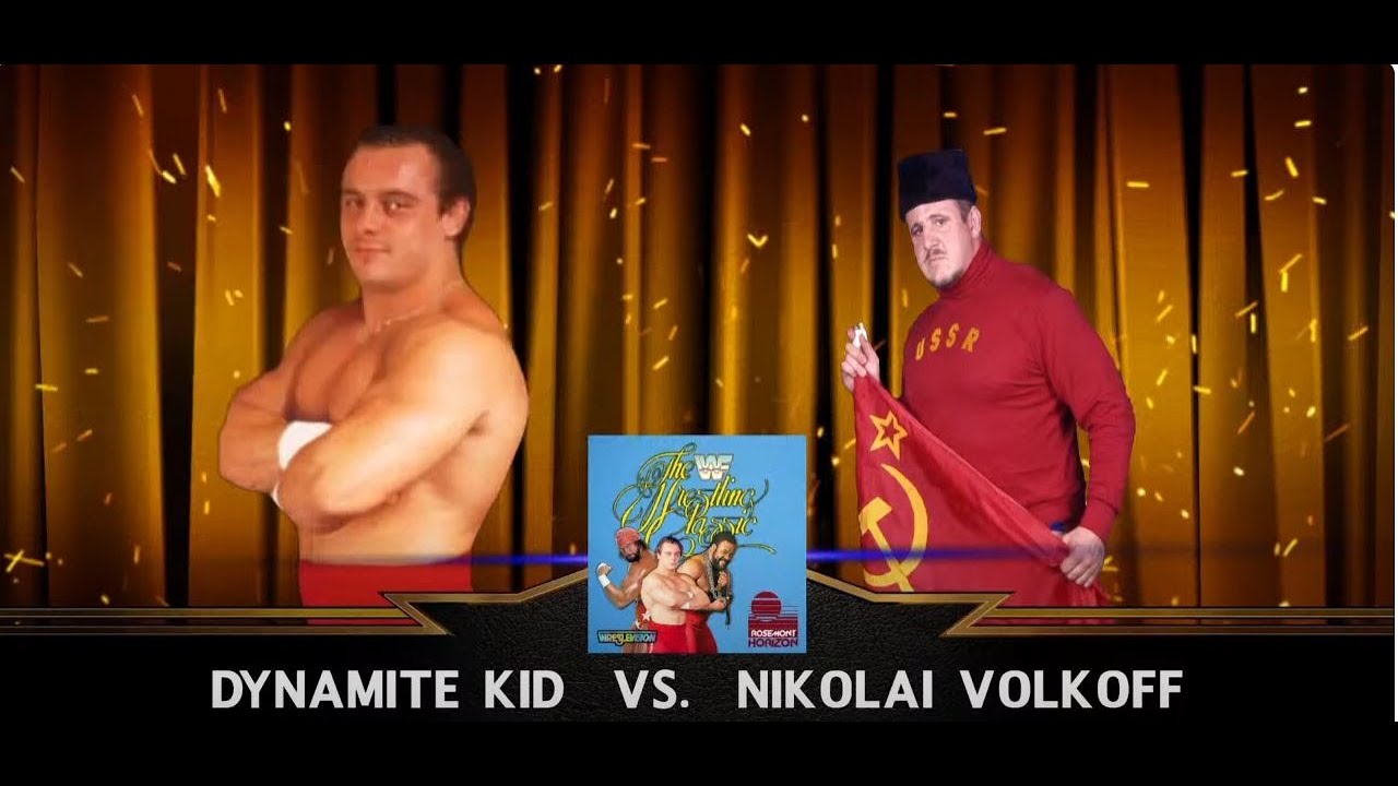 WWF The Wrestling Classic - The Dynamite Kid vs Nikolai Volkoff - Part ...