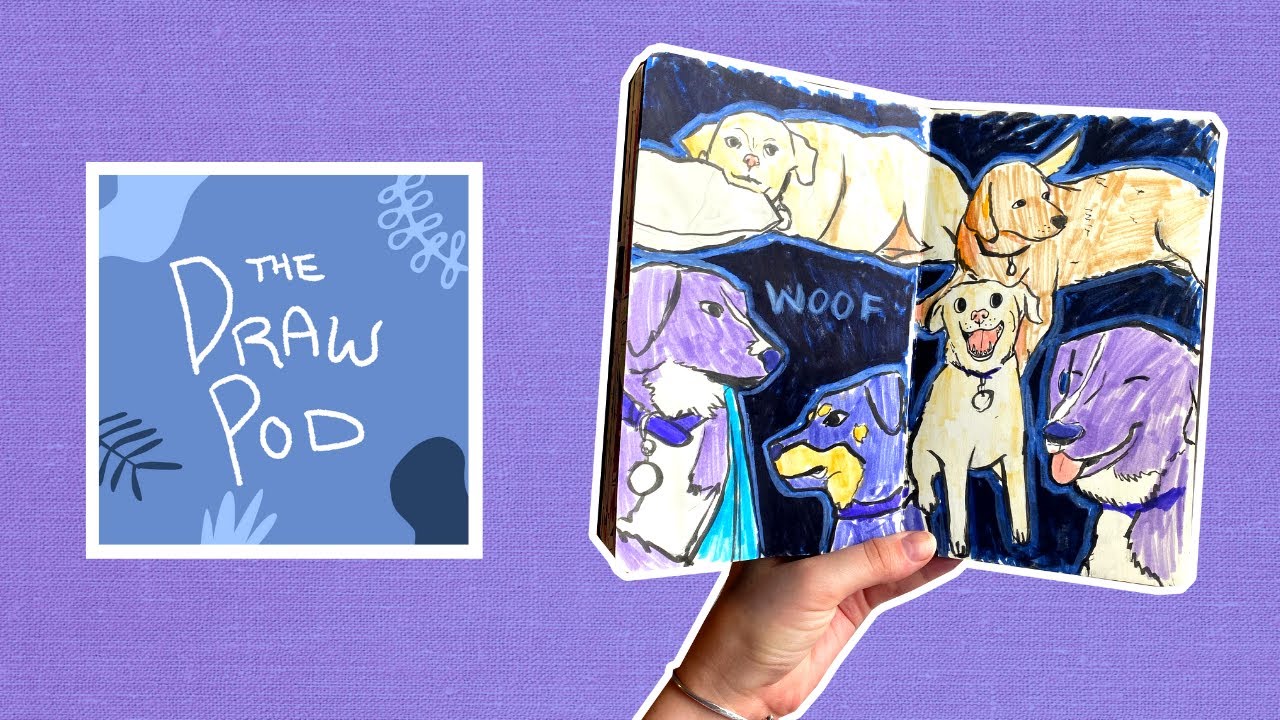 Draw Pod | drawing puppies, pursuing illustration, greeting cards & why ...
