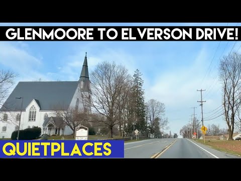 Glenmoore to Elverson Drive via 322 & 82! Chester County Pennsylvania ...
