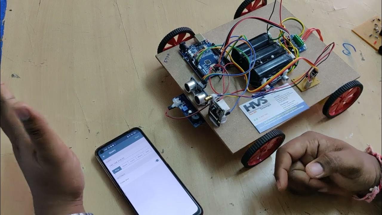 IoT based smart Multi Application Surveillance Robot 🤖 with ESP32CAM - YouTube