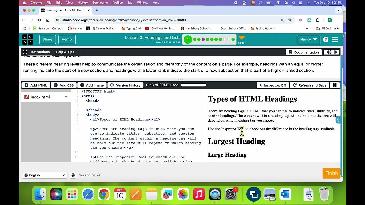 CSD Unit 2: Lesson 3, #1 & 2 - YouTube