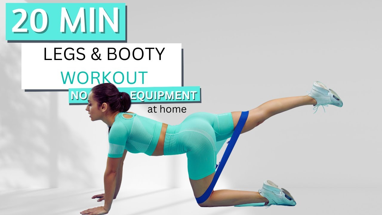 20 min LEGS AND BOOTY LIFT WORKOUT | No Equipment | 24 Sets At Home ...
