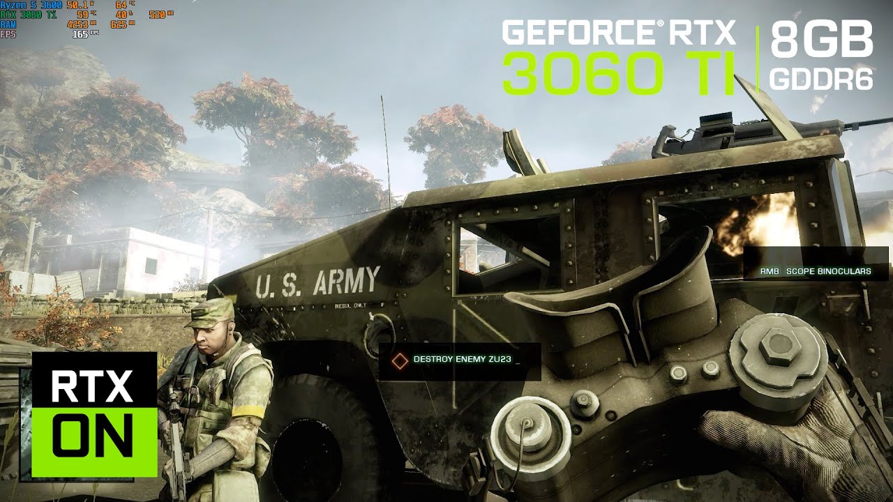 BATTLEFIELD BAD COMPANY 2 Ultra Graphics Gameplay | RTX 3060 Ti - YouTube