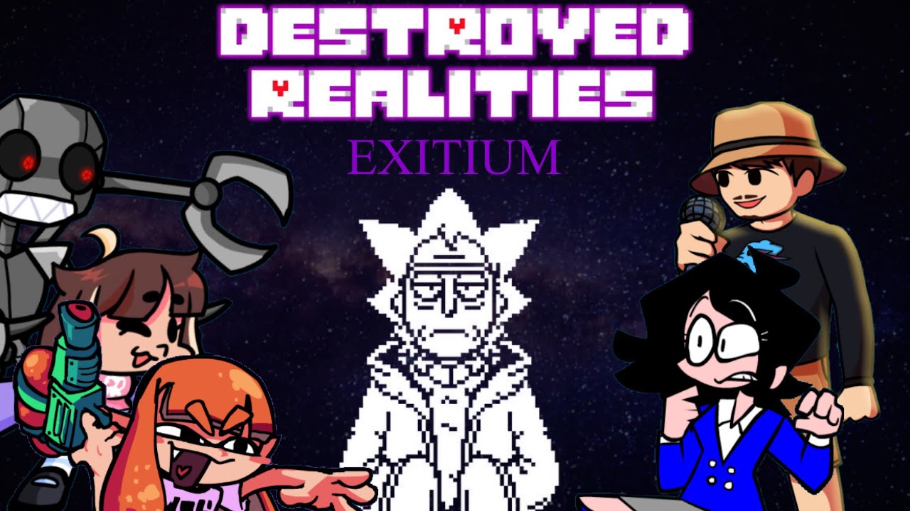 Destroyed Realities- Exitium (Friday Night Funkin Cover) [READ ...