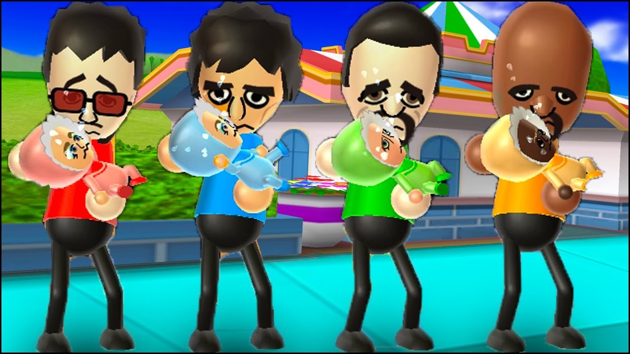 Wii Party MiniGames - Player Vs Akira Vs Victor Vs Matt (4 Players ...