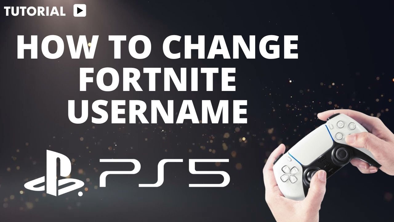 How to change Fortnite username on PS5 - YouTube